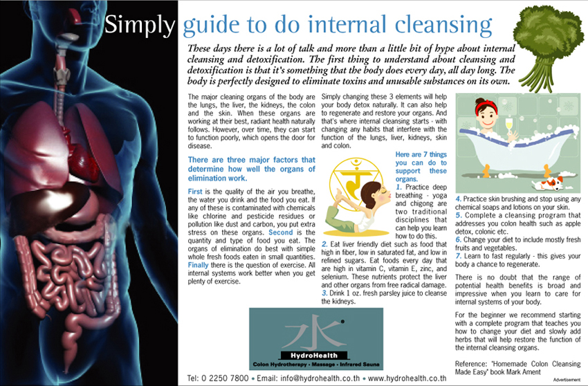 Simple Guide to do an Internal Cleansing